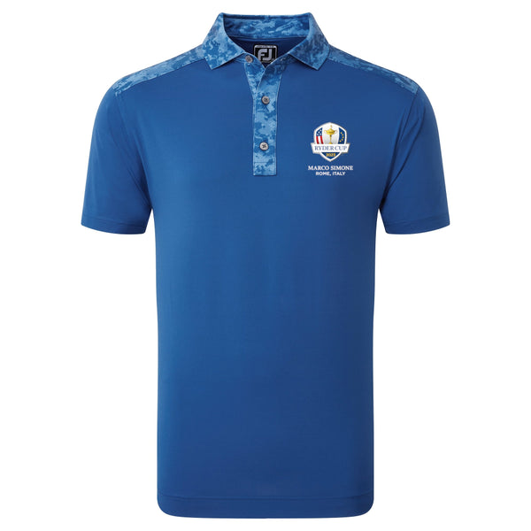 2023 Ryder Cup Men's FootJoy Polos - The Official European Ryder Cup Shop