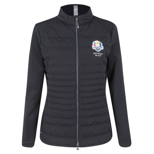 2025 Ryder Cup Peter Millar Women's Black Hybrid Jacket - The Official ...